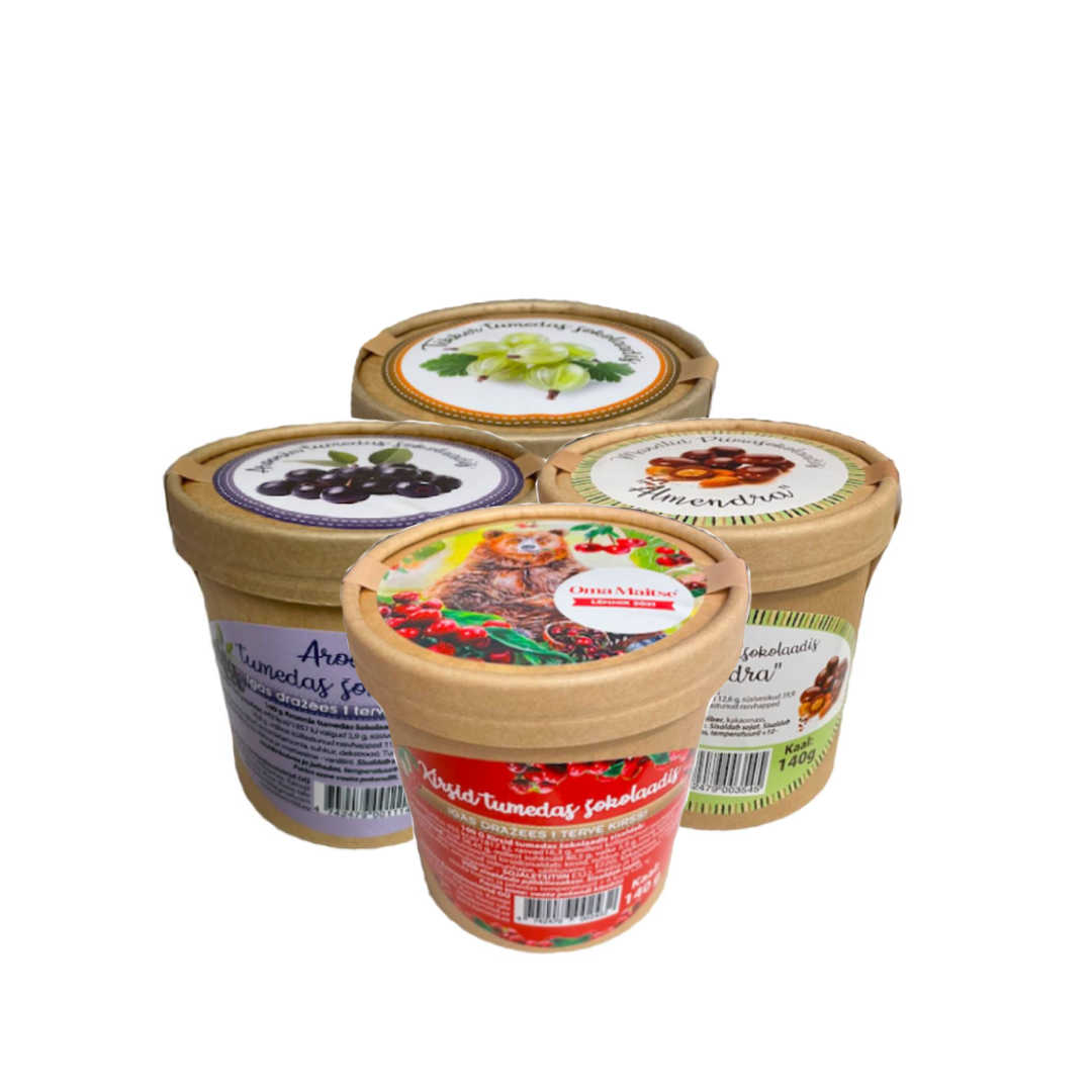 Glasuuritud tooted Kõlleste Kommimeistrid